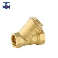 China Brass Female Threaded Y-Type Strainer 15-100mm DN 1.0-1.6MPa for Water Pipeline Filtration for sale
