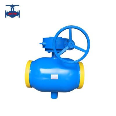 China Fully Welded Turbo Integrated Ball Valve DN15-500 1.6MPa for Water Oil Steam for sale