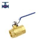 China Manual Two-Piece Threaded Copper Ball Valve DN15-100 PN1.6-2.5MPa for Steam for sale