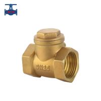 China Brass Horizontal Threaded Check Valve DN50-300 PN1.0-2.5 MPa ISO9001 Certified for sale