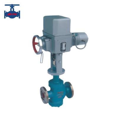 China WCB Electric Modulating Control Valve Single/Double Seat 1.6-6.0MPa with 30:1 Adjustable Range for sale
