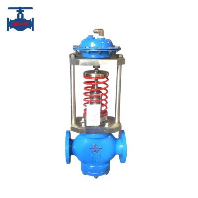 China WCB Flanged Self-Operated Pressure Regulating Valve for Water, Steam & Oil - DN20-300, 1.6-6.4 MPa, 15-2500 kPa Range for sale