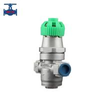 China 304 Stainless Steel Bellow Sealed Pressure Reducing Valve with Tool-Free Adjustment for Industrial Applications for sale