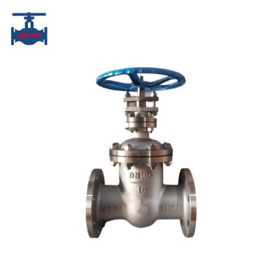 China Stainless Steel CF8 CF8M Non Rising Stem Gate Valve DN15-600 PN4.0 Flanged for sale