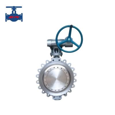 China Direct Mount Hard-Sealed Stainless Steel Triple-Eccentric Butterfly Valve DN50-1200 PN0.6-4.0 for sale