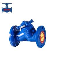 China JGPV Ductile Iron Y Strainer Valve 15-500mm DN 1.6MPa For Water Pipeline Filtration for sale