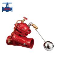 China Remote Controlled Water Level Control Float Valve Diaphragm Type DN65-200mm 1.6/2.5MPa Ductile Iron for sale