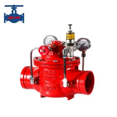 China Ductile Iron Pilot Operated Pressure Reducing Valve 65-200mm DN 1.6/2.5 MPa for Fire Fighting Systems for sale