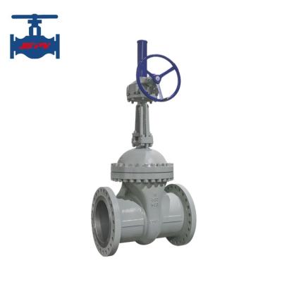 China Bevel Gear Wedge Gate Valve DN15-200 PN1.6 for High Temperature Applications for sale