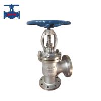 China Cast Steel Stainless Steel Angle Globe Valve DN15-200mm for Water, Steam & Oil Applications for sale