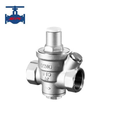 China Stainless Steel Diaphragm Spring Pressure Reducing Valve 1.6 MPa for Branch Water Pipeline Systems for sale
