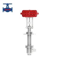 China Pneumatic Diaphragm Cryogenic Control Valve DN20-DN200 with -196°C to 300°C Temperature Range for sale