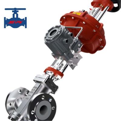 China Electric Pneumatic Fluorine-Lined Control Valve DN20-DN300 with -196°C to 570°C Temperature Range for sale