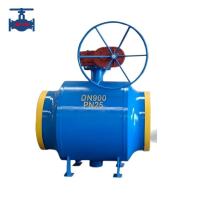 China API 6D ASTM A105 Steel Weld End Ball Valve 15-1200mm 1.6-4.0MPa For Heating Water Systems for sale