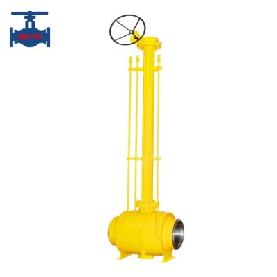 China Underground Double Released Welded Ball Valve DN15-500 PN1.6 for Steam Oil for sale