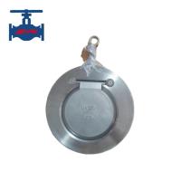 China Two Way Flow Single Disc Wafer Check Valve with Direct Mount for sale
