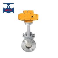 China Electric Wafer Flanged Gate Valve DN15-200 PN1.6 for Water Steam Oil for sale