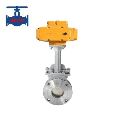 China Electric Wafer Flanged Gate Valve DN15-200 PN1.6 for Water Steam Oil for sale