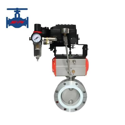 China General Applications Pneumatic Butterfly Valve Direct Mount Mounting Type for sale