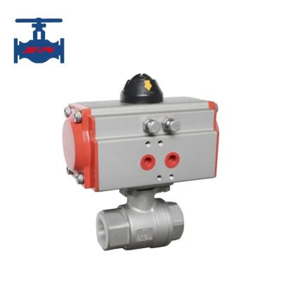 China Precision Pneumatic Internal Thread Ball Valve For General Applications At Normal Pressure for sale
