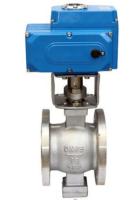 China JGPV Q41F-JGPV Electric Flanged Ball Valve 1.6MPa DN50-200 for Water Oil Steam ≤150C for sale