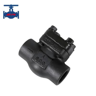 China Forged Steel Swing Check Valve DN50-500 PN1.0-2.5 Flanged High Sealing Performance for sale