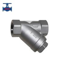 China 800 PSI Stainless Steel 304/316 Y-Type Strainer with 15-100mm DN and 350°C Temperature Rating for Pipeline Filtration for sale