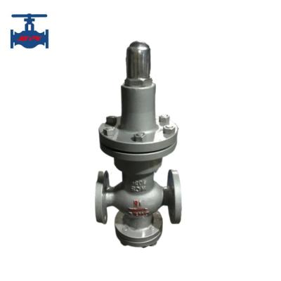 China Cast Steel Steam Pressure Reducing Valve 300lb 300°C with ISO Certification for Industrial Applications for sale