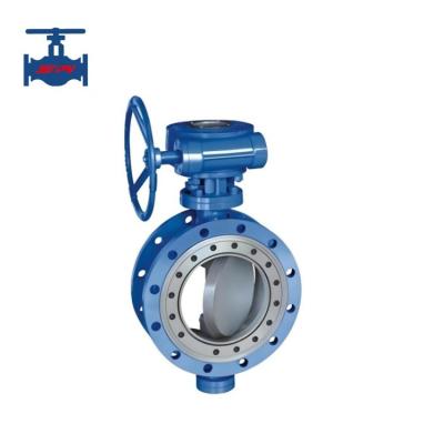 China Tri-Eccentric Metal Hard-Sealed Butterfly Valve DN50-1200 PN0.6-4.0MPa for Water Oil Steam for sale