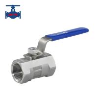 China Stainless Steel 1PC Ball Valve NPT BSP Threaded 15-50mm 1000WOG CF8 CF8M for sale