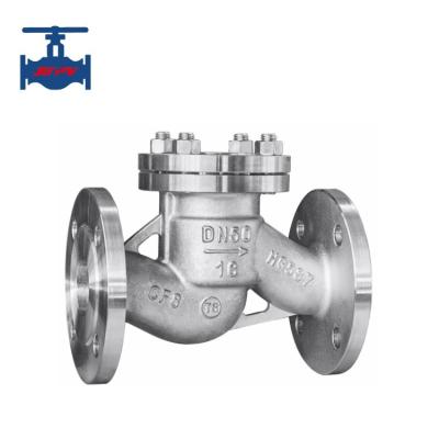 China Steam and Oil Lift Check Valve DN50-DN300 PN1.0-2.5 Flanged Non-Return Valve for sale