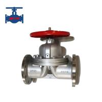China Flanged Diaphragm Valve 15-200mm DN Size 1.6MPa Pressure for Water Steam Oil Applications for sale