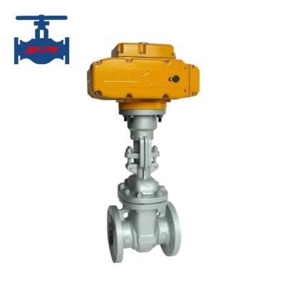 China Electric Cast Steel Hard-Sealed Rising Stem Flange Gate Valve 1.6MPa 425°C for sale