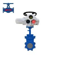 China Water Medium Full Round Straight Through Knife Gate Valve DN40-1200 PN0.6-1.0 for sale