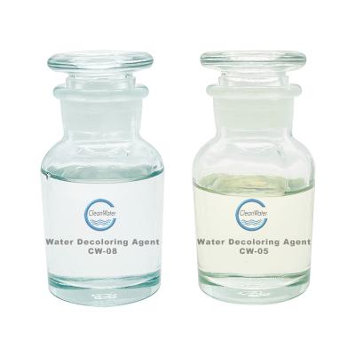 China Liquid Water Decoloring Agent CW-08 for Textile Wastewater Treatment 50-500 cps for sale