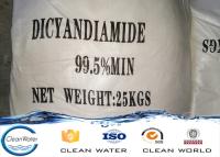 China Dicyandiamide DCDA 99.5% Min White Crystal Industrial Electronic Grade Chemical Powder for sale