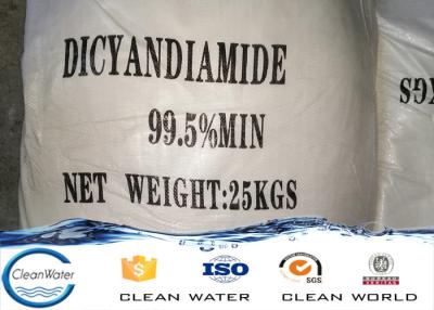 China Dicyandiamide DCDA 99.5% Min White Crystal Industrial Electronic Grade Chemical Powder for sale