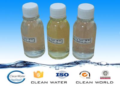 China Dicyandiamide Formaldehyde Water Decoloring Agent CW-08 | 50% Solid Content | 1.1-1.3 Specific Gravity for sale