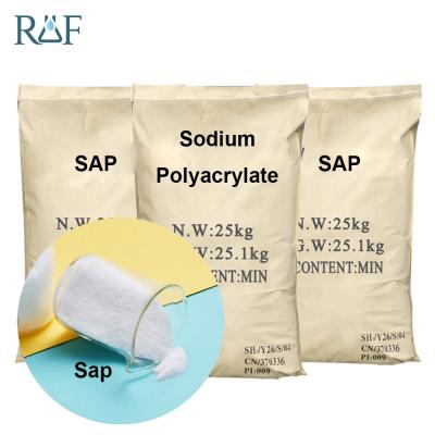 China Sodium Polyacrylate Super Absorbent Polymer Powder - 95% Solid Content, 7-8.5 pH Range for Agriculture and Industrial Applications for sale