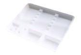 China Small 19x14.8cm PP Plastic Dental Instrument Trays for sale