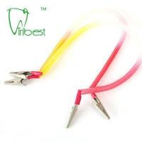 China Colorful Dental Plastic Metal Dental Patient Bib Clips for sale