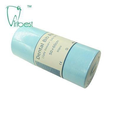 China Dental Waterproof 2 Ply Disposable Medical Bibs In Roll for sale