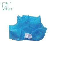 China Disposable Blue Hospital SMS Waterproof Isolation Gowns for sale