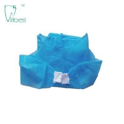 China Disposable Blue Hospital SMS Waterproof Isolation Gowns for sale