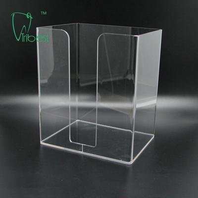 China Surgical Supplies Clear Acrylic Dental Bib Dispenser for sale
