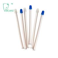China 148x6.5mm Transparent Portable Dental Suction Tip for sale