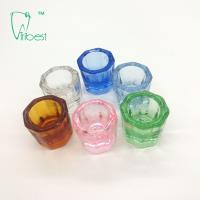 China Autoclavable Octagonal Glass Dental Dappen Dishes for sale