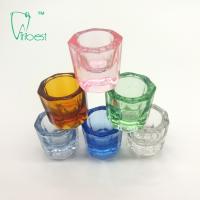 China Autoclavable Octagonal Glass Dental Dappen Dishes for sale