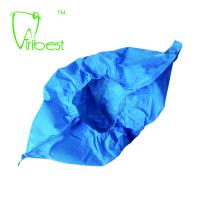 China Non Woven PP Dental Protective Wear , Non Slip Disposable Shoe Covers for sale