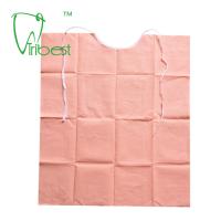 China Disposable Dental Protective Wear , Waterproof Dental Patient Bibs With Tie for sale